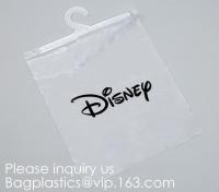 China Custom PVC Hanger Hook Bag 12x9.4 Inch for Clothes Storage and Packing for sale
