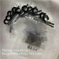 China Custom EVA PVC Hanger Bag with Zipper for Garment Packaging 350x450mm for sale