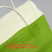 China Custom Offset Print Paper Gift Bag with Ribbon Handle 157-300gsm Art Paper for Retail Shopping for sale