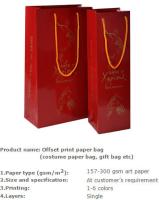 China Wholesale Kraft Paper Shopping Bag 60-80gsm Custom Logo Printed Eco Friendly Retail Carrier for sale