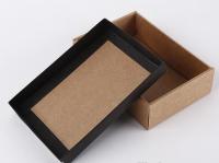 China Custom Printed Kraft Paper Gift Packaging Box A4 Size Luxury Shipping Carton 60gsm for sale