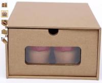 China Custom Logo Kraft Paper Gift Box 60-80gsm Rectangle Chocolate Packaging with Foil Stamping for sale