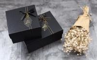 China Custom Luxury Paper Box Rigid Gift Packaging Wholesale 300gsm Coated Cardboard Box for Cigar Chocolate Cosmetics for sale