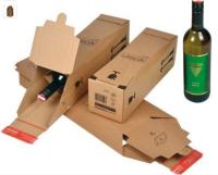 China Custom Luxury Paper Cardboard Wine Bottle Gift Packaging Box with Magnetic Closure 350GSM for sale