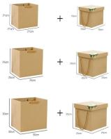 China Custom Luxury Paper Gift Box with Logo Printing for Candle Clothing Packaging 300GSM for sale