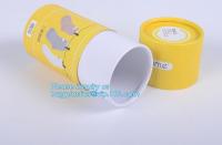 China Custom Luxury Round Paper Necklace Gift Packaging Box with Ribbon 250GSM Coated Paper for sale