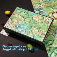 China Custom Luxury Velvet Drawer Perfume Paper Box with Gold Foil Stamping 300GSM for sale