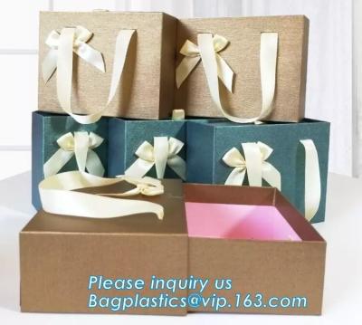 China Custom Luxury Matte Black Flip Top Cardboard Gift Box with Ribbon for Wine Packaging 300gsm for sale