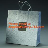 China Luxury Matte Black Shopping Paper Bag with UV Logo for Clothing Packaging 250gsm for sale