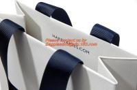 China Custom Recyclable Luxury Printed Paper Gift Carrier Shopping Bag with Logo 250gsm for sale