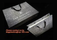 China Custom Recyclable Luxury Printed Paper Gift Carrier Shopping Bag with Logo 250gsm for sale