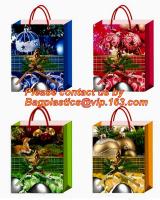 China Custom Luxury Paper Shopping Bag with Ribbon Handle 250gsm Art Paper Wholesale for sale