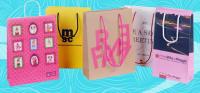 China Custom Luxury Paper Carrier Bags 250gsm with Logo for Boutique Clothing Retail Shopping for sale