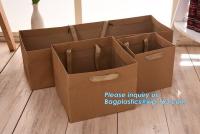 China Custom Printed Ribbon Satin Handle Paper Carrier Bag 250gsm Kraft Paper for Flowers Gifts for sale