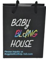 China Eco Friendly Custom Printed Paper Shopping Bag with Handle 300gsm Ivory Board Retail Gift Packaging for sale