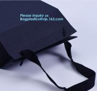 China Custom Paper Carrier Bags with Handles for Shopping Gift Packaging 300gsm Kraft for sale