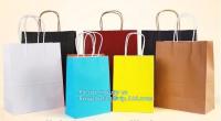 China Custom Logo Printed Paper Carrier Bags 300gsm Art Paper Shopping Bags for Retail Clothing Gift Packaging for sale