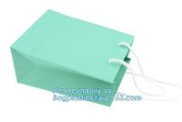 China Custom Luxury Paper Shopping Bags 250gsm Art Paper with Rope Handles for Retail Branding for sale