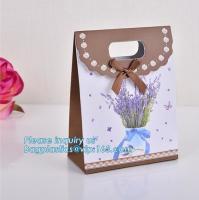 China Custom Kraft Paper Gift Shopping Bags with Handles 300gsm Eco Friendly Retail Carrier Bags for sale
