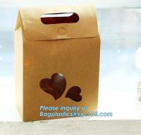 China Custom Luxury Kraft Brown Paper Shopping Gift Carrier Bag with Rope Handle 300gsm for sale