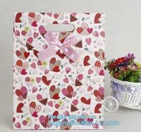 China Custom Logo Paper Carrier Bag 250gsm Art Cardboard Gift Bag with Handles for Retail Shopping for sale