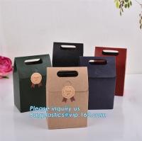 China Custom Luxury Paper Gift Carrier Bag 300gsm Ivory Board with Rope Handle for Brand Shopping for sale