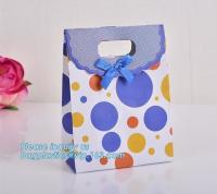 China Custom Luxury Paper Gift Carrier Bag 300gsm Ivory Board with Rope Handle for Brand Shopping for sale