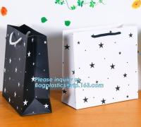 China Custom Printed Luxury Paper Gift Bags with Rope Handles 128-350 GSM for Shopping for sale