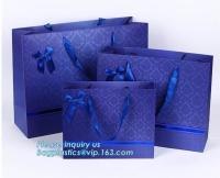 China Wholesale Eco Friendly Luxury Paper Shopping Bags with Handles Custom Logo 200 300 gsm for sale
