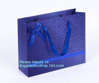 China Wholesale Eco Friendly Luxury Paper Shopping Bags with Handles Custom Logo 200 300 gsm for sale