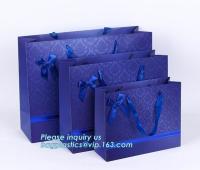 China Wholesale Eco Friendly Luxury Paper Shopping Bags with Handles Custom Logo 200 300 gsm for sale