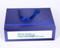 China Wholesale Eco Friendly Luxury Paper Shopping Bags with Handles Custom Logo 200 300 gsm for sale