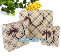 China Custom Luxury Paper Carrier Bags for Fashion Shopping 250gsm Kraft with Logo for sale