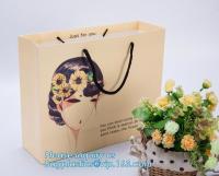 China Custom Eco Friendly Kraft Paper Shopping Bag with Handles 250gsm for Retail Promotional Packaging for sale