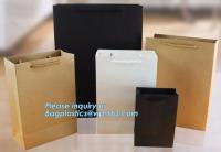 China Custom Paper Carrier Bags with Rope Handles Gold Embossed Logo Satin Finish 250gsm Art Card for sale