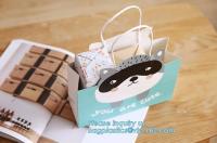 China Custom Luxury Ivory Paper Shopping Bags 250gsm with PP Rope Handles for Retail Gifts for sale