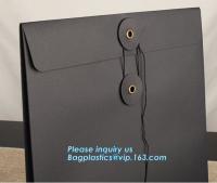 China Custom Brown Kraft Paper Envelopes Wholesale from China Factory 0.5mm Thickness MOQ 500 Pieces for sale