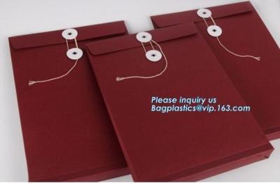 China Custom Kraft Paper Antique Envelopes Mailer Biodegradable Seed Envelopes 0.5mm Thickness MOQ 500 Pieces for sale