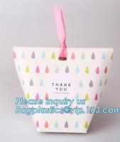 China Wholesale Custom Logo Kraft Paper Gift Box for Wallet with Handle 250gsm Art Card for sale