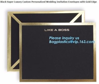 China Wholesale Custom Kraft Paper Envelope A3 A4 A7 Classic Style Gold Brown for Shipping with Custom Logo for sale