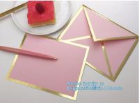 China Wholesale Custom Kraft Paper Envelope A3 A4 A7 Classic Style Gold Brown for Shipping with Custom Logo for sale