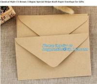 China Custom Offset Paper Envelope for Greeting Cards Gift Cards A4 C4 C5 B6 Sizes for sale