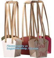 China Custom Logo Paper Shopping Bags with Cotton Handles 500pcs MOQ Kraft Paper Carrier Bags for Retail for sale