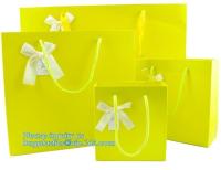 China Custom White Kraft Paper Bags with Twisted Handles for Wine Retail Packaging for sale