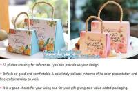 China Custom Kraft Paper Shopping Gift Bag with Handles for Retail and Promotional Use 500pcs MOQ for sale