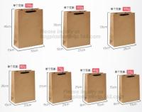 China Custom Logo Printed Paper Shopping Bag with Handles Luxury Gift Bag Kraft Paper 500 Pieces MOQ for sale