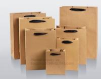 China Custom Logo Printed Paper Shopping Bag with Handles Luxury Gift Bag Kraft Paper 500 Pieces MOQ for sale