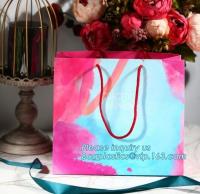 China Custom Luxury Paper Gift Bag with Handles for Shopping Retail Packaging 500 Pieces MOQ for sale