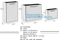 China Custom Printed Flower Gift Paper Bags with Handle Clo 500 Pieces MOQ Kraft Paper for sale