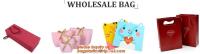 China Custom Recycled Kraft Paper Shopping Bags with Logo Ribbon 500 Pieces MOQ for sale